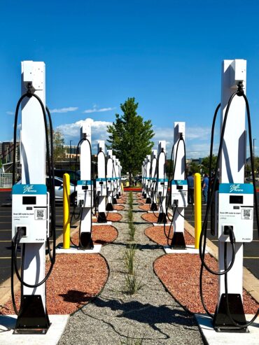 Ball Arena, Flash Launch Denver's Largest Public EV Charging Hub ...